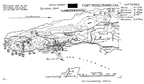FORT ROSECRANS - Coast Defense Study Group